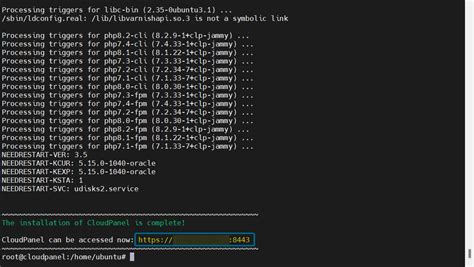 오라클 클라우드 Oci 클라우드 패널cloudpanel 설치와 설정 Navystack