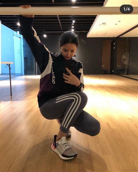 Just 30 Photos Of Apinks Son Naeun Looking Stylish In Adidas Outfits Koreaboo