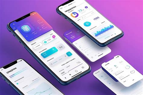 Premium Photo Mobile Ui Ux Concept Illustration