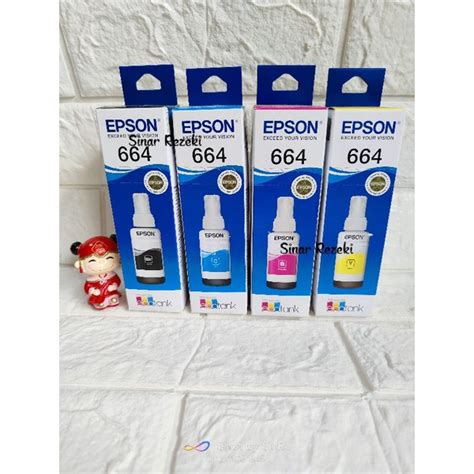 Jual 1 Botol 70ml Tinta Printer Epson Original Tinta Epson 664