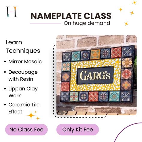 Tile Nameplate Class Facebook