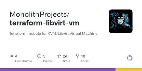 Github Monolithprojectsterraform Libvirt Vm Terraform Module For