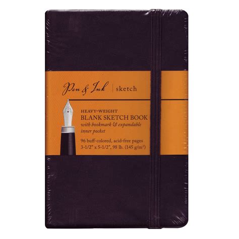 Buy Pen And Ink Notebook 3 5x5 5 Blank Heavy Wt