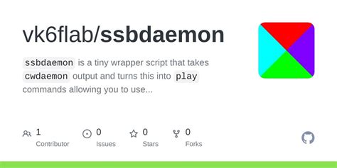 github vk6flab ssbdaemon `ssbdaemon` is a tiny wrapper script that takes `cwdaemon` output