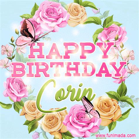 Happy Birthday Corin Gifs For Her Download On Funimada Com