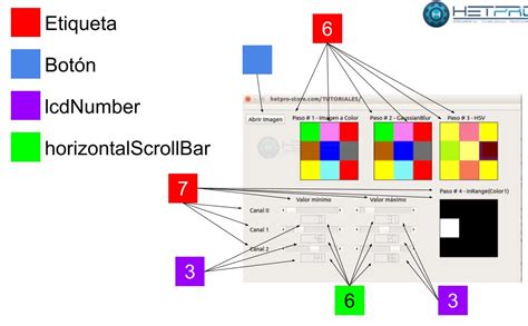 Opencv Inrange C Y Filtro De Color Con Qt Visión Artificial Hetpro