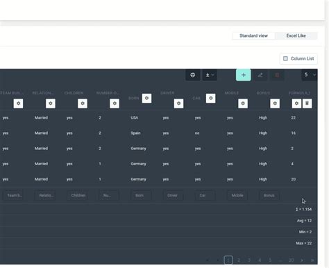 Update 57 Fixed Headerscolumns Calculated Functions For Formula Columns Type In Db And