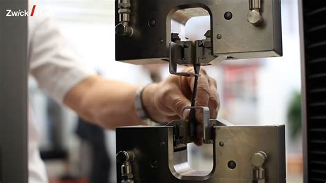 Astm D412 Tensile Test Rubber And Elastomers Zwickroell