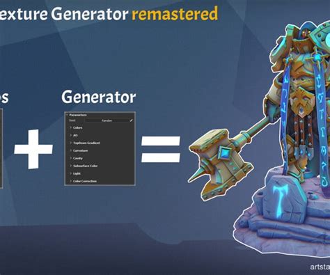 Artstation Stylized Texture Generator For Substance Painter