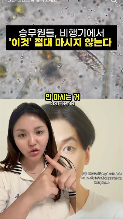 승무원들이 절대 비행기에서 안마시는 것 Youtube