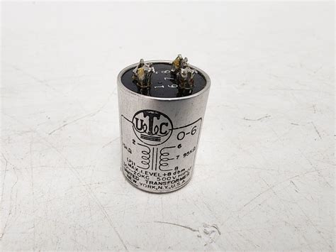 Vintage Utc O 6 Interstage Transformer Tube Audio 15k 95k Ouncer 1 4662579577