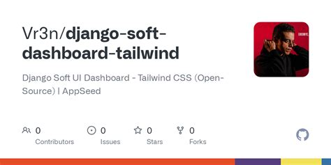 Github Vr N Django Soft Dashboard Tailwind Django Soft Ui Dashboard