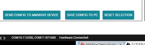 AWR MmWave Demo Visualizer On New AWR Chip Sensors Forum Sensors TI E E Support