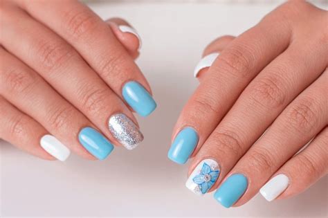 Blue Nail Styles Thatll Instantly Perk You Up