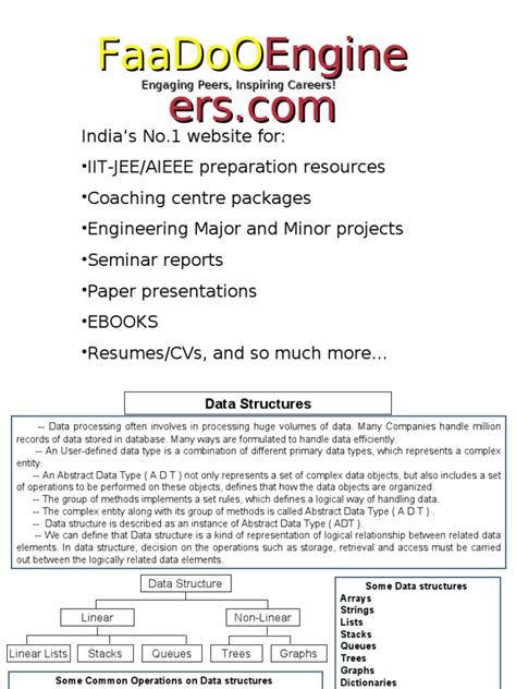 Pdf Unit7 Data Structures Dokumentips