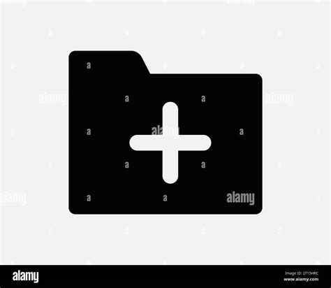 folder icon add folder icon on black and white vector backgrounds