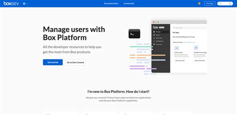 box platform 101 box developer documentation