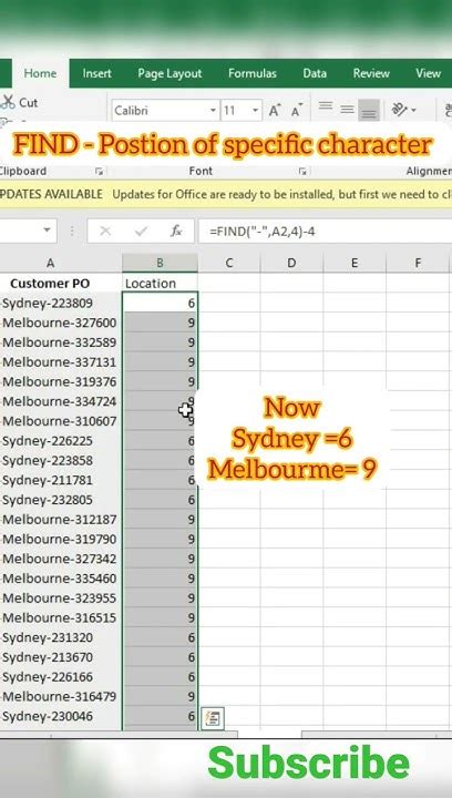 Find Function Uses In Excelexcel Exceltutorial Exceltips Office365 Excelshortvideo Tech