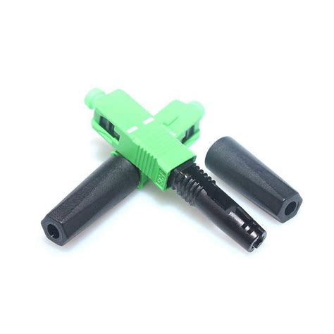 Singlemode FTTH Field Assmbly Sc APC Quick Connector Sc APC Quick Connector And Field Assmbly