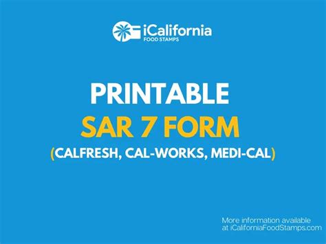 Sar 7 Form Printable Printable Forms Free Online