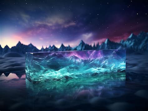 Premium AI Image Photo Of Rectangular Shaped Box Cosmetic Enveloped In A Shimmering Au