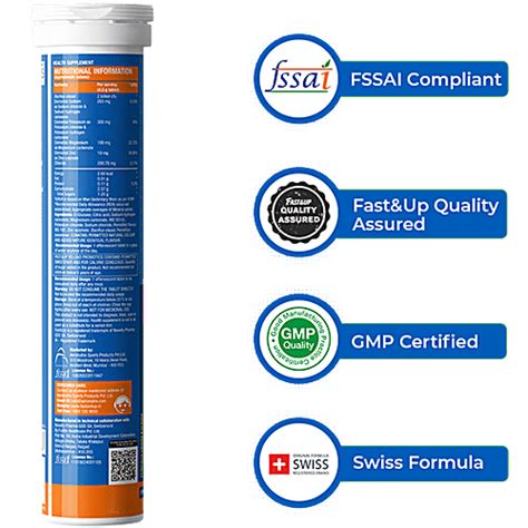 Buy Fastandup Reload Probiotics Electrolytes Probiotics Effervescent