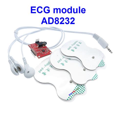 Ad8232 Ecg Measurement Pulse Heart Ecg Monitoring Sensor Module Kit Th