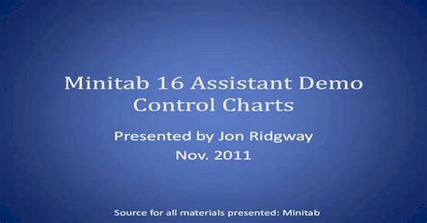 Pdf Minitab 16 Assistant Demo Hypothesis Test Asq · Pdf Filesource