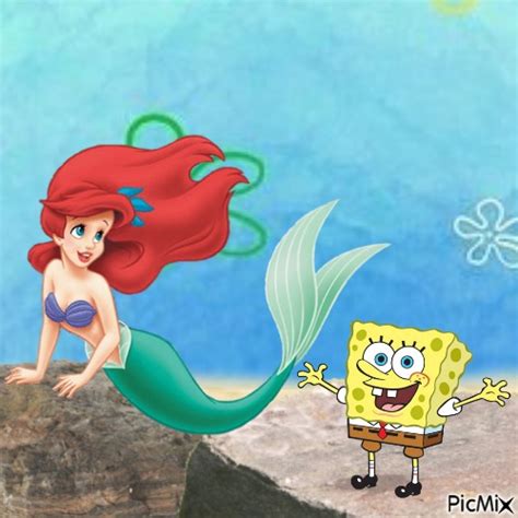 Spongebob And Ariel Free Png Picmix