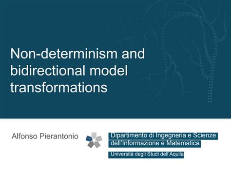 Non Determinism And Bidirectional Model Transformations Ppt