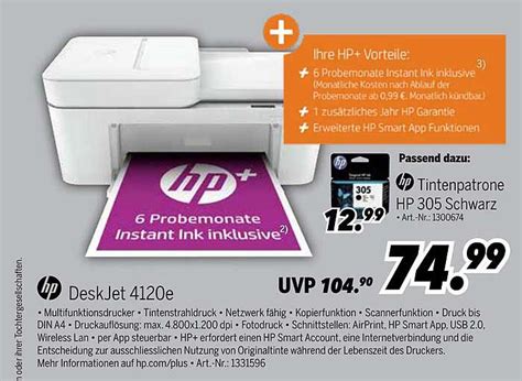 Hp Deskjet E Angebot Bei Medimax Prospekte De
