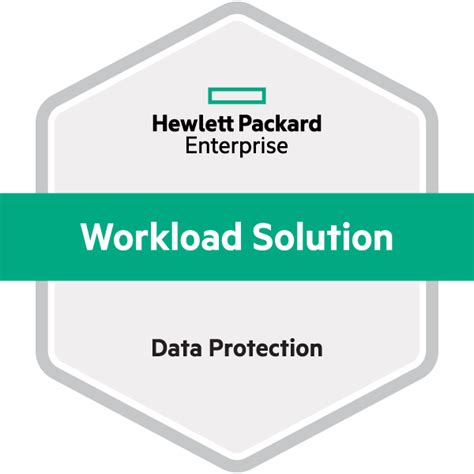 Hpe Workload Solution Data Protection Credly