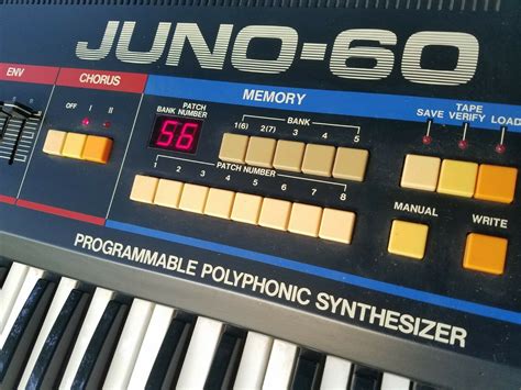 Matrixsynth Roland Juno 60 Programmable Polyphonic Synthesizer