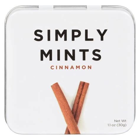 Simply Gum Natural Cinnamon Mints 30 Gram