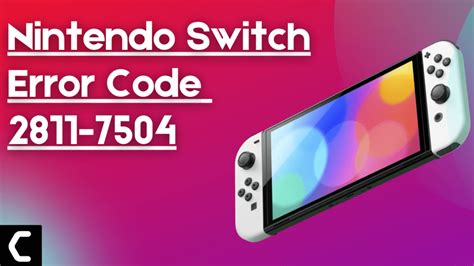 Ways To Fix Nintendo Switch Error Code