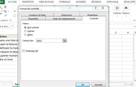 Tutoriel Sur Les Cases à Cocher Dans Excel Insertion Manipulation Et Astuces