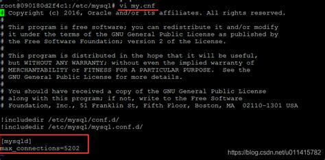 Docker 中，对 Mysql 配置文件的修改操作docker 批量执行 Mysql 修改命令 Csdn博客