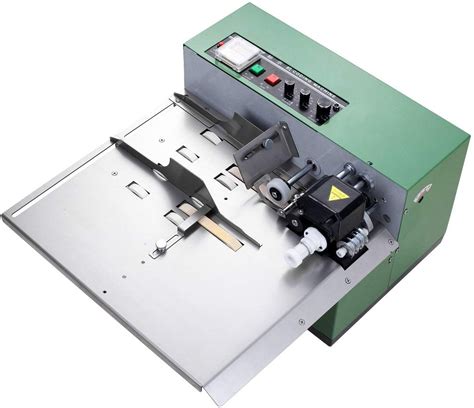 Intbuying 110v Auto Dry Ink Batch Coding Machine Printing Date Coder My