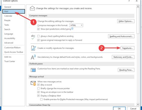 How To Change An Email Signature In Outlook Petri