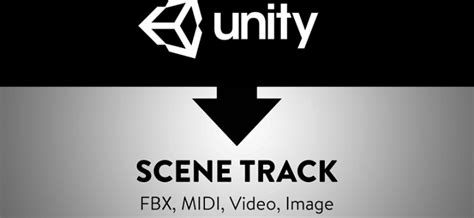 scene track unity media exporter blendernation