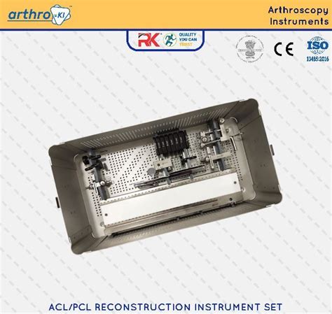 Acl Pcl Reconstruction Instrument Set For Surgery At Rs 95000 In