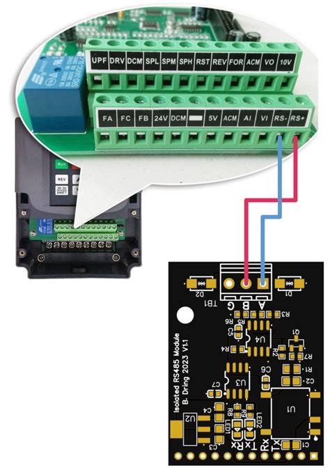 RS485 Isolated Module Platform For Creating And Sharing Projects OSHWLab