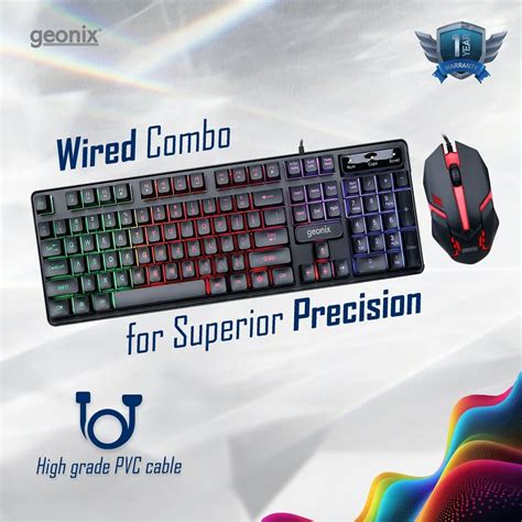 Geonix Cruiser Cx2 Gaming Keyboard And Mouse Combo At Best Price In New Delhi