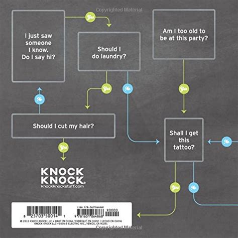 Knock Knock Inconsequential Dilemmas 45 Flowcharts For Lifes Peskier Questions Swiftsly