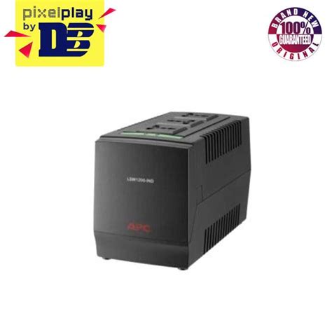 Apc Line R 1200va Automatic Voltage Regulator 3 Universal Outlets 230v