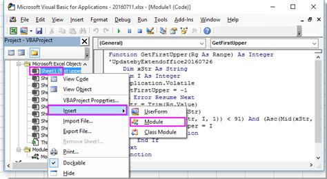 What Is Include Uppercase And Lowercase Characters In Excel Vba