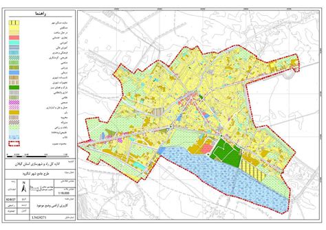 نقشه Gis لنگرود شیپ فایل طرح جامع شهر لنگرود فروشگاه نواندیشان