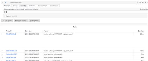 Tempo Explore Search Results Disappear If The Textbox Is Modified · Issue 65486 · Grafana
