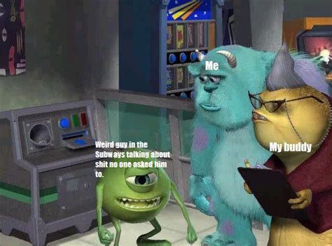 NYC MTA Be Like Mike Wazowski Explaining Things Know Your Meme