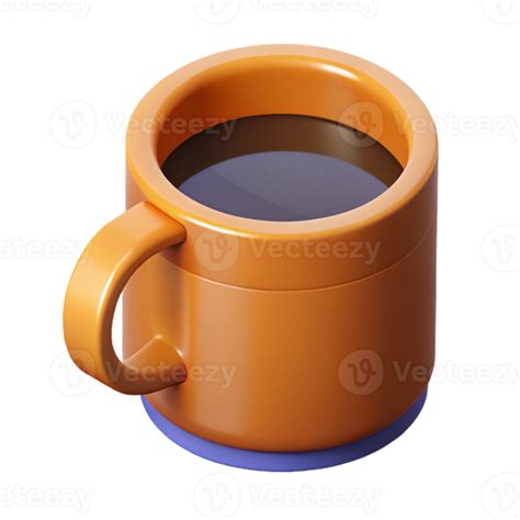 Notable Mid Century Isometric Coffee Mug Flat Color Symmetrical With Scalable Design 4k